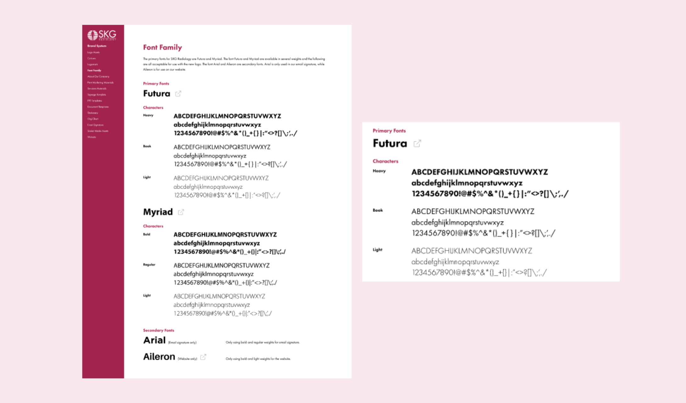 SKG Radiology | The Brand System | ALYKA